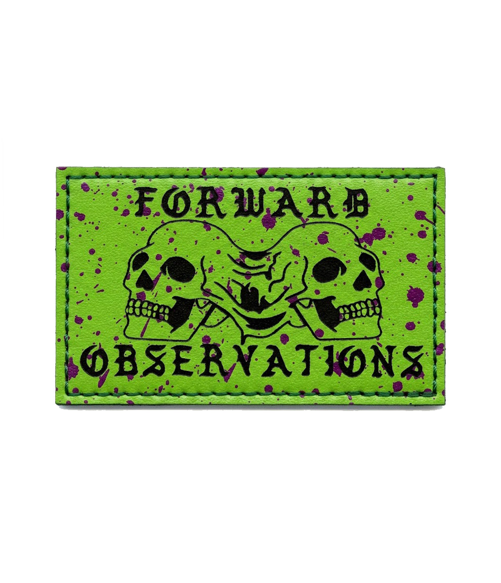 FOG Melty Skull Velcro Patch Forward Observations Group Toxic Mess Bal ...